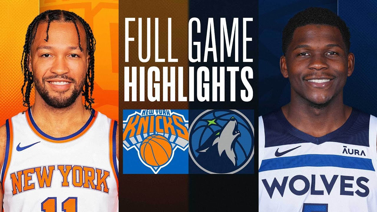 KNICKS at TIMBERWOLVES | FULL GAME HIGHLIGHTS | November 20, 2023 - The ...