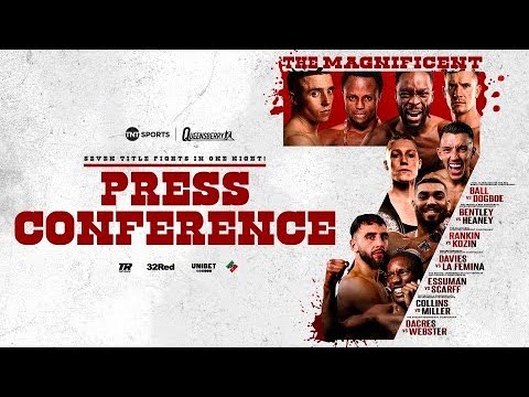 The Magnificent 7 Press Conference | Nick Ball, Denzel Bentley, Nathan ...