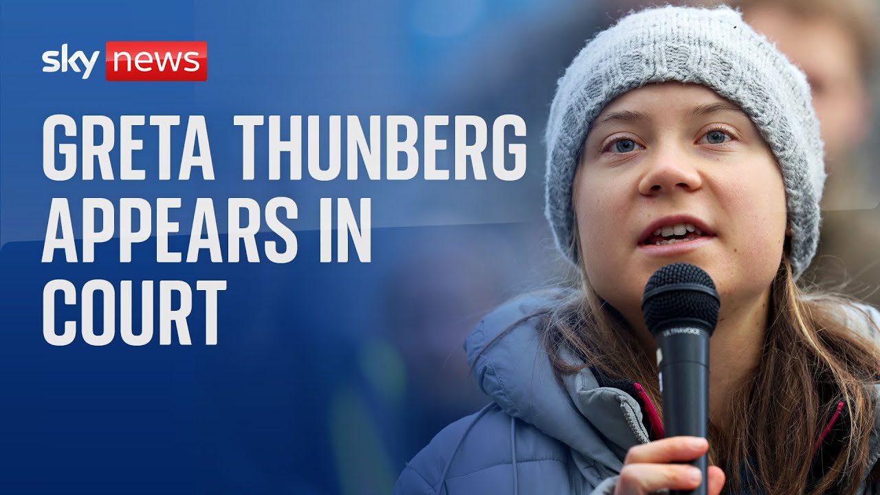 Watch live: Greta Thunberg arrives at court charged with public order ...