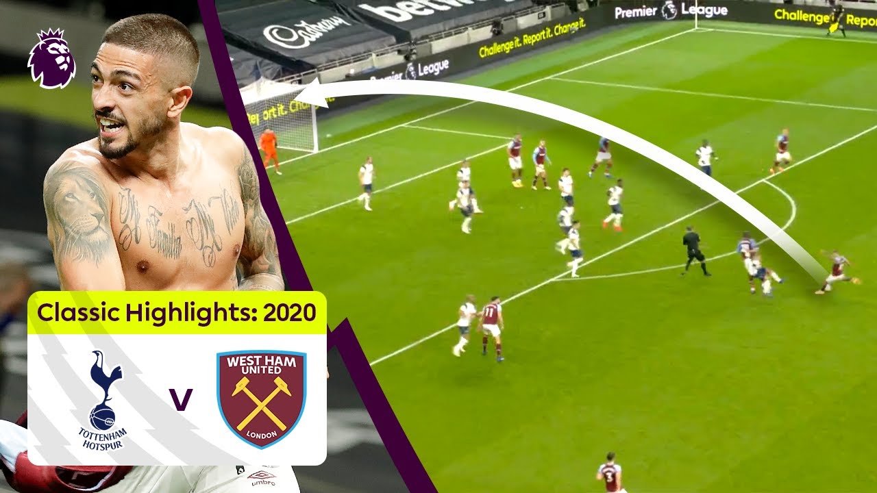 Spurs 3-3 West Ham | LATE HAMMERS COMBACK & LANZINI STUNNER! Premier League Highlights - The ...