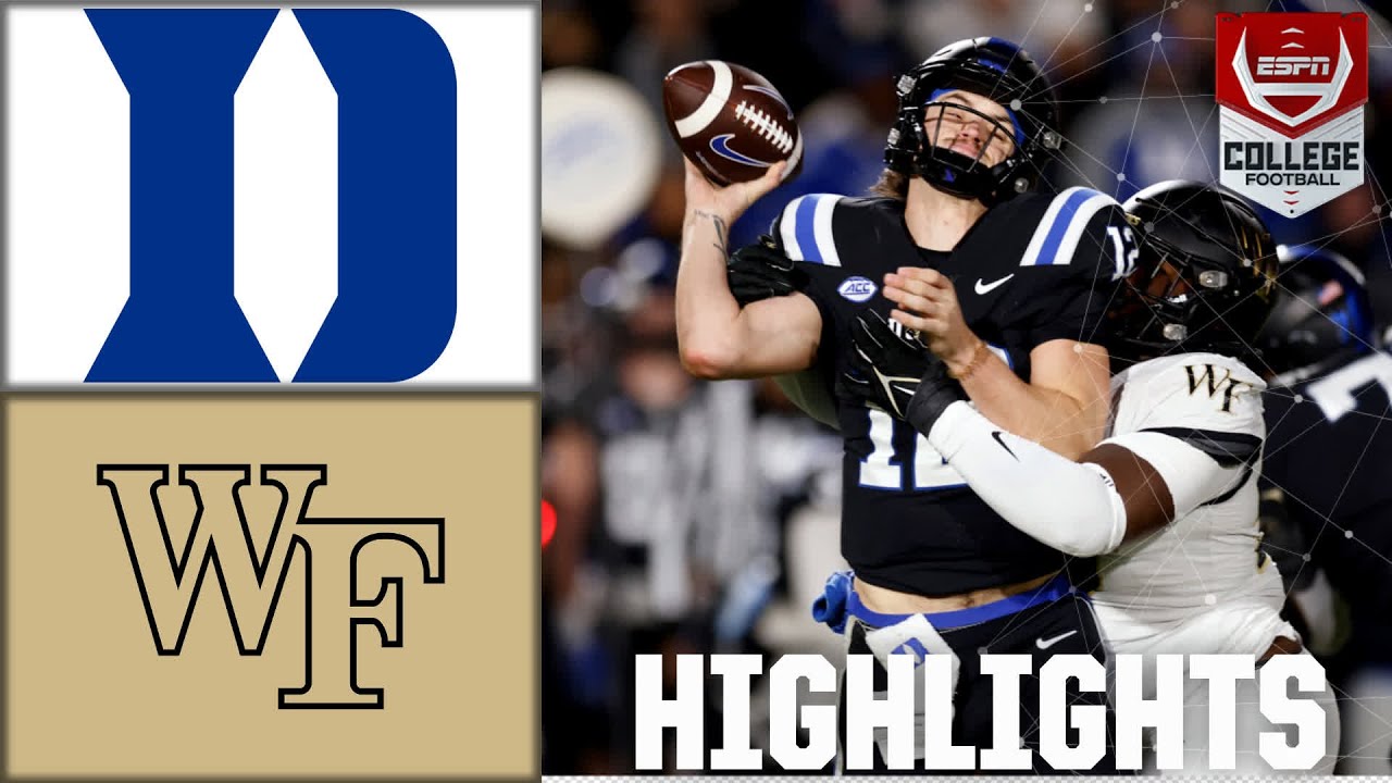 Wake Forest Demon Deacons vs. Duke Blue Devils | Full Game Highlights - The Global Herald