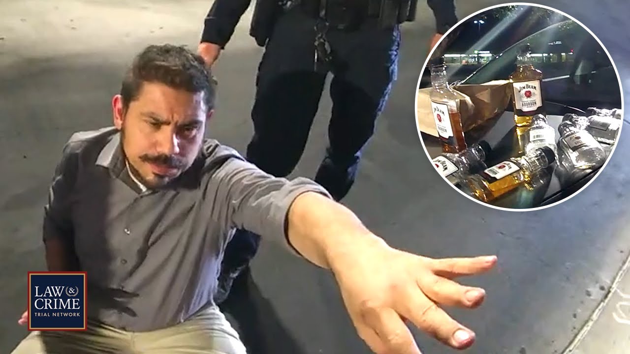 Bodycam Drunk Man Passed Out In Fast Food Drive Thru With Stash Of 7114