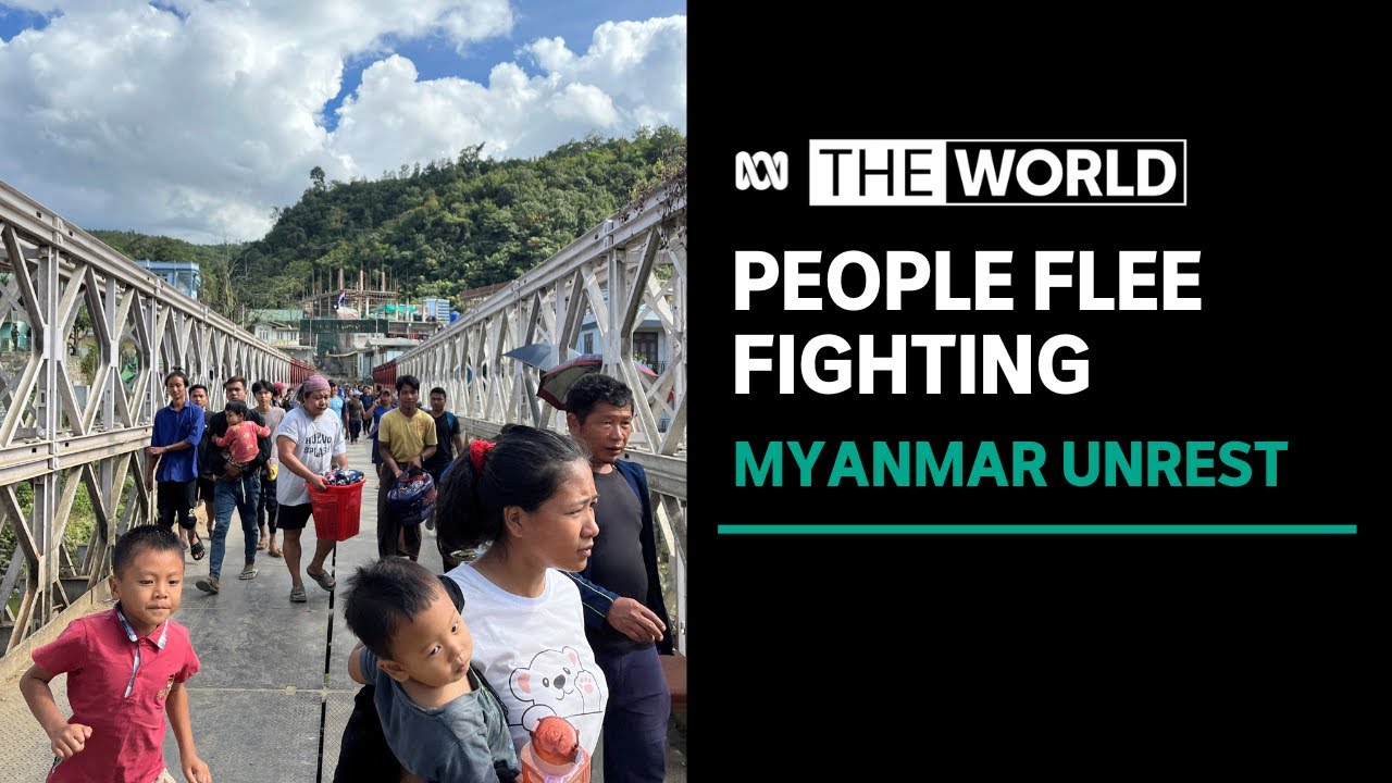 Fighting ramps up in Myanmar border regions as opposition groups launch ...