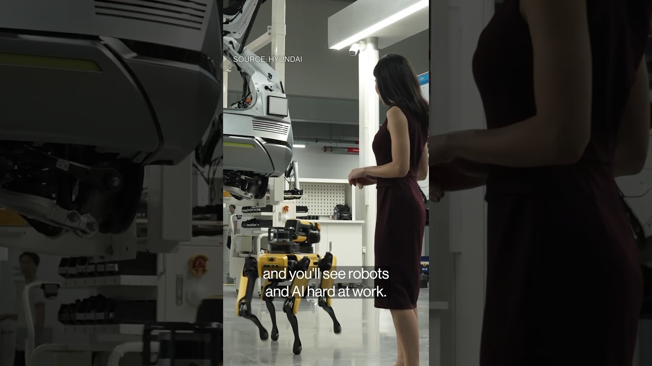 Hyundai Unveils Showpiece Robot-Powered EV Plant in Singapore - The ...