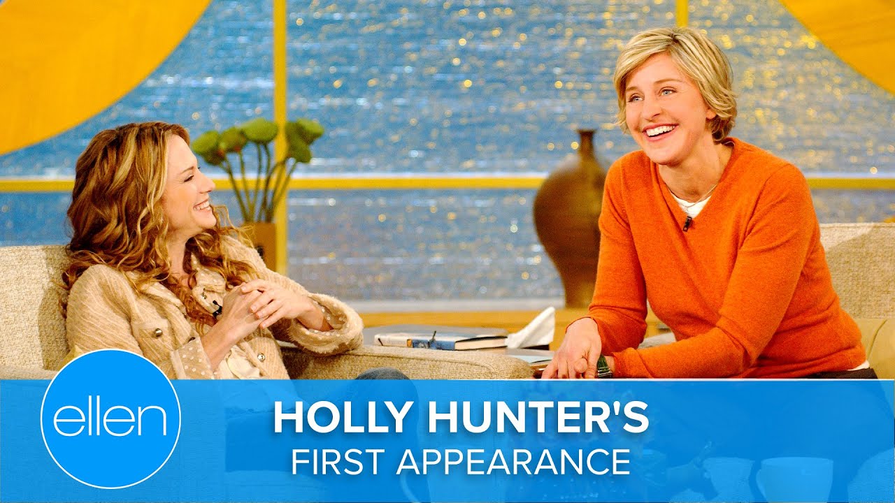 Holly Hunter's First Appearance on Ellen - The Global Herald