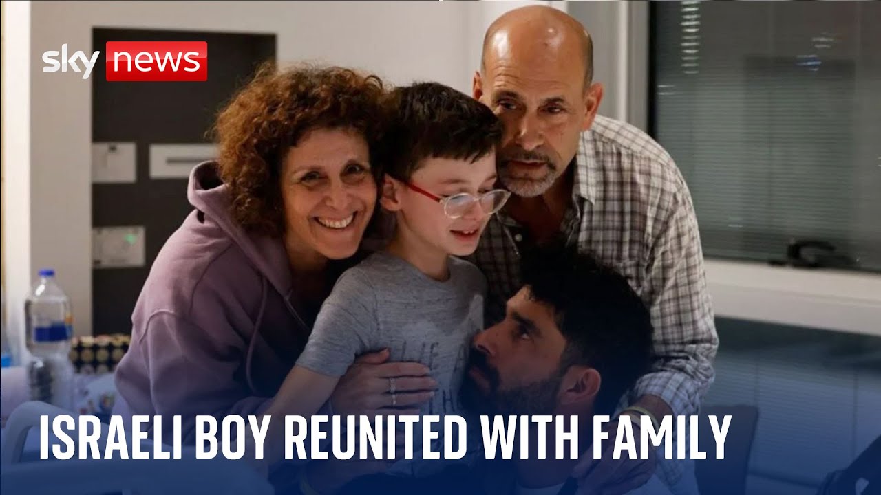Israeli boy reunited with family after nearly seven weeks in Hamas ...