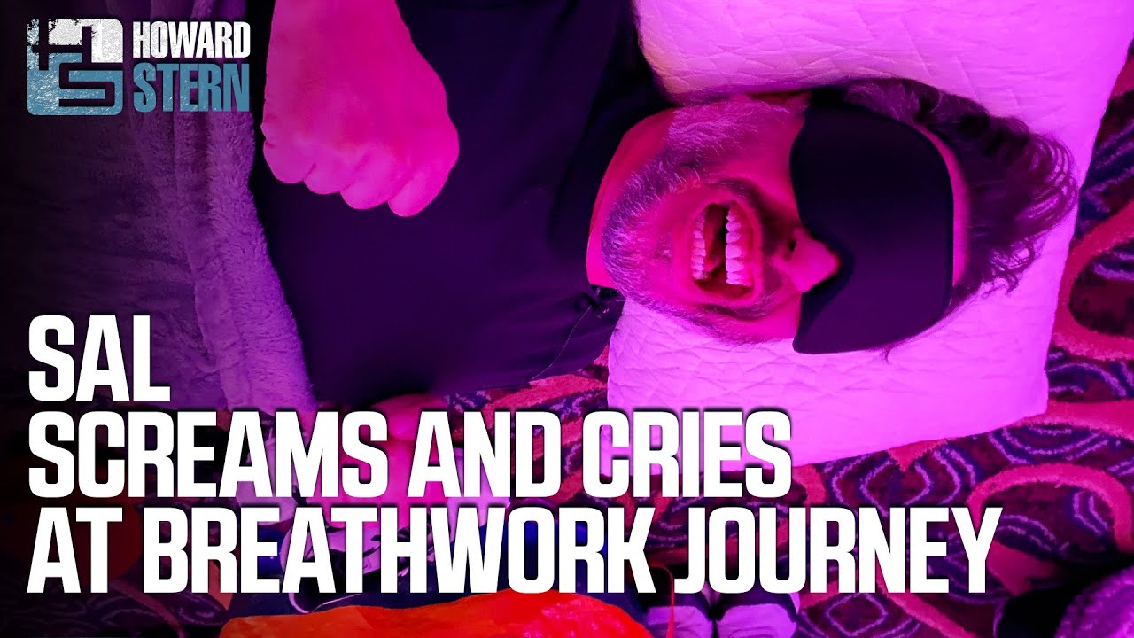 Sal Screams and Cries at Breathwork Journey - The Global Herald