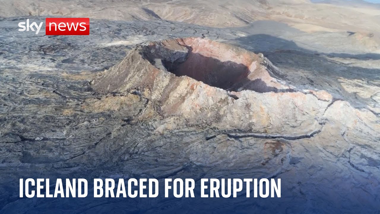 Iceland volcano: Sky News tracks fault line to area most likely to see ...