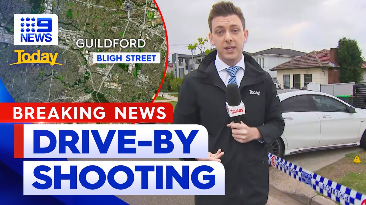 Home targeted in alleged drive-by shooting in Western Sydney | 9 News ...