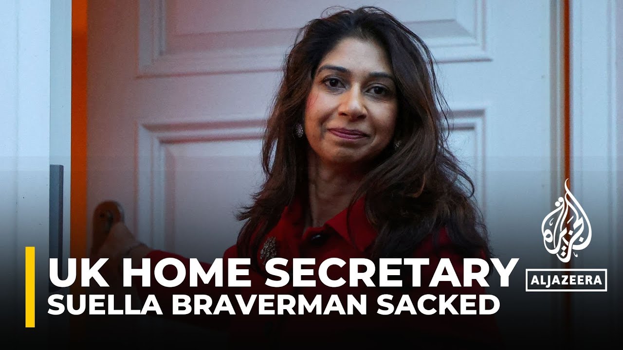 Suella Braverman sacked as home secretary as Rishi Sunak reshuffles his ...