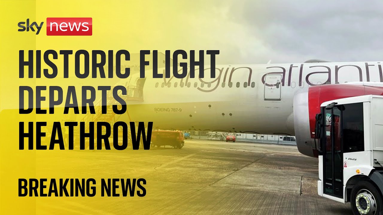 Watch live: First ever zero-emission Trans-Atlantic flight takes off ...