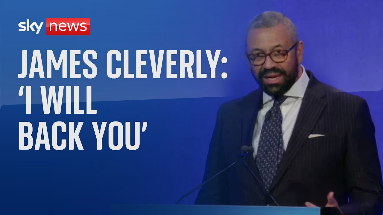 Home Secretary says he will 'back the police' in first major speech ...