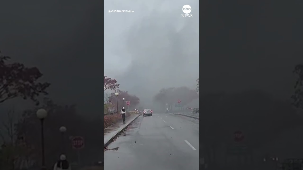 Aftermath video shows smoke rising after vehicle explosion at Rainbow ...