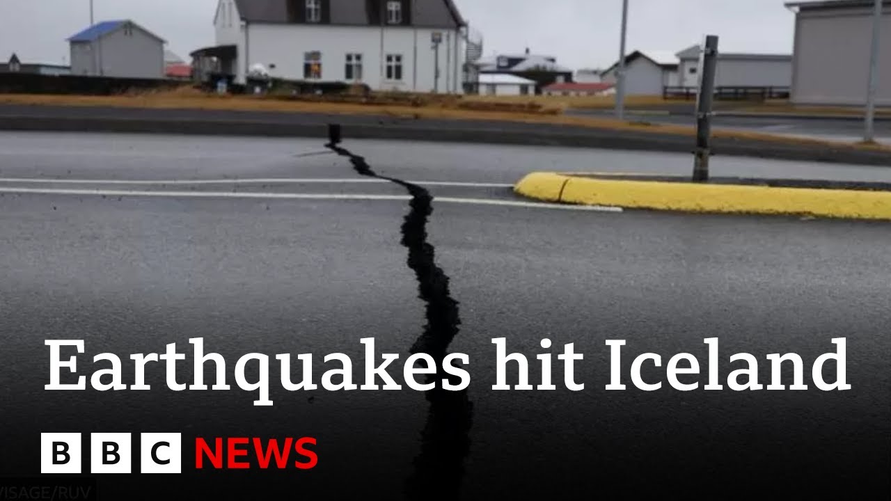 Iceland bracing for volcanic eruption as earthquakes hit - BBC News ...