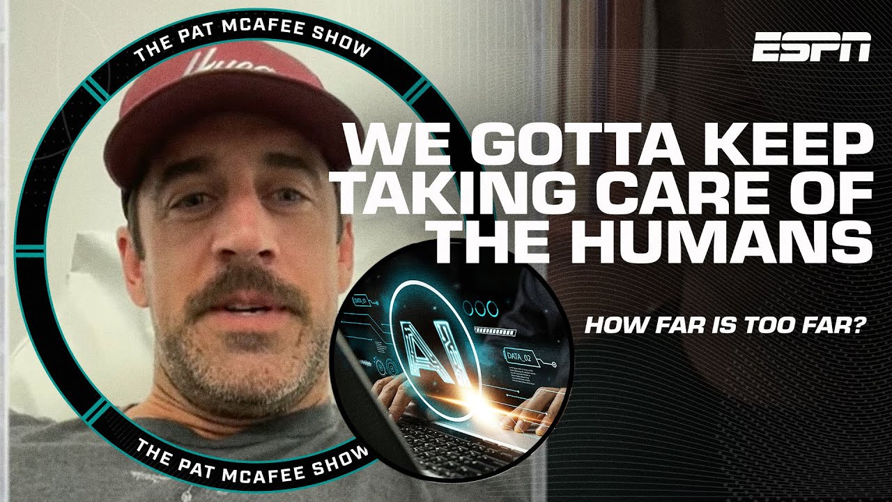 Aaron Rodgers cautions the rise of AI: 'Unchecked power can corrupt ...