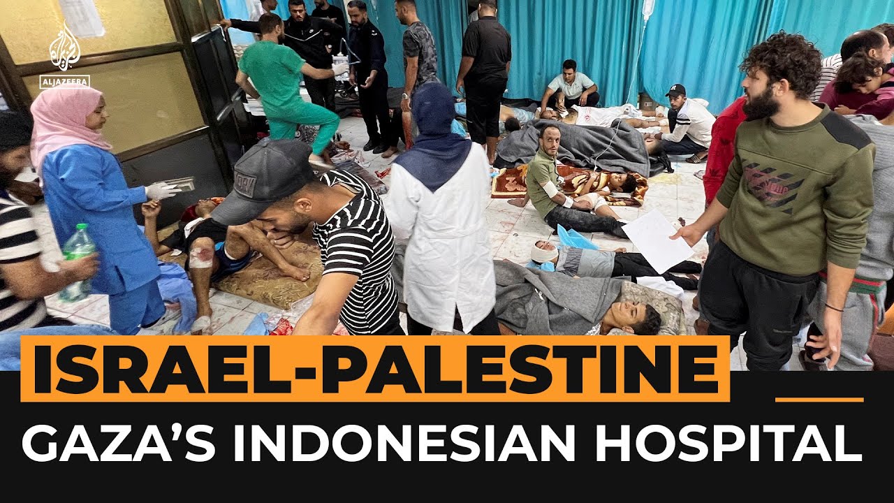A look inside Gaza’s Indonesian hospital surrounded by intense fighting ...