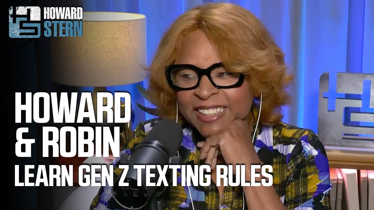 Howard and Robin Learn Gen Z Texting Rules - The Global Herald
