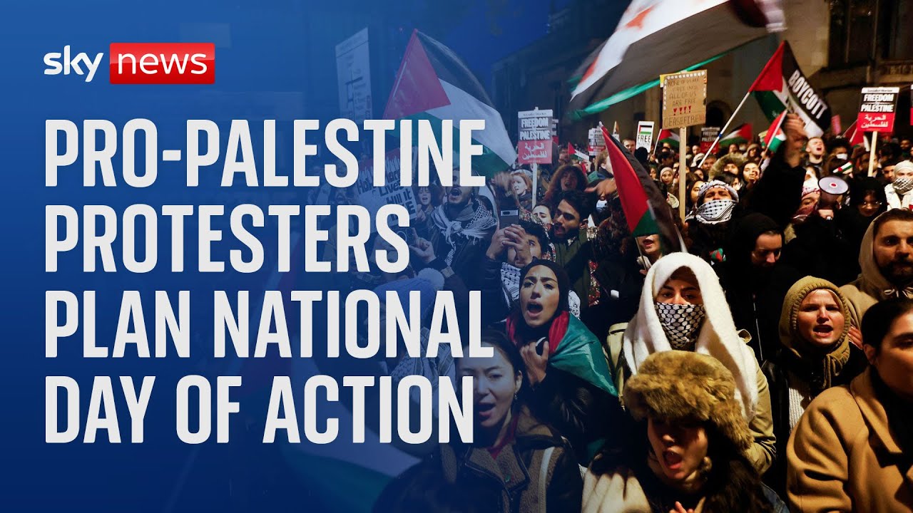 Pro-Palestinian protesters plan a national day of action | Israel-Hamas ...