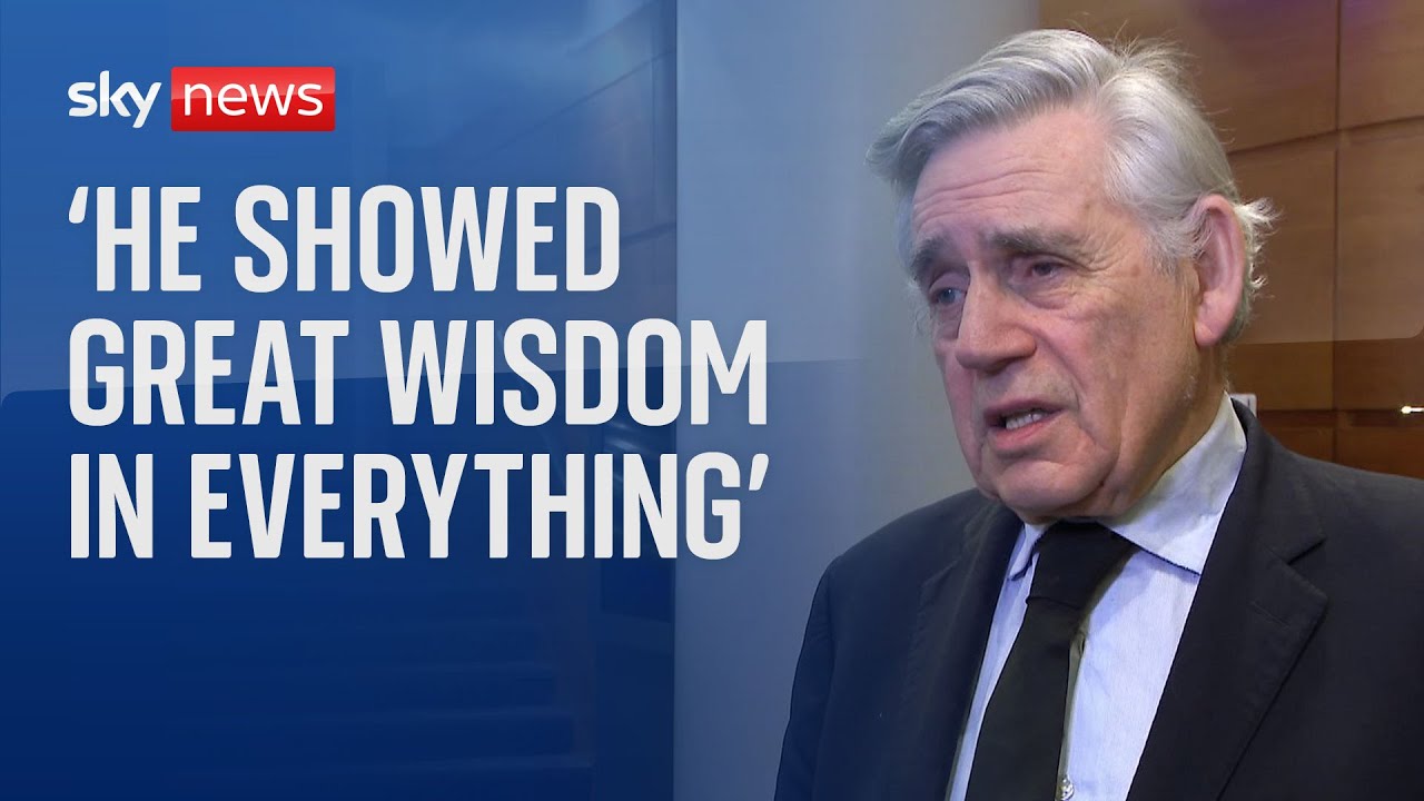 Alistair Darling: Former PM Gordon Brown pays tribute - The Global Herald