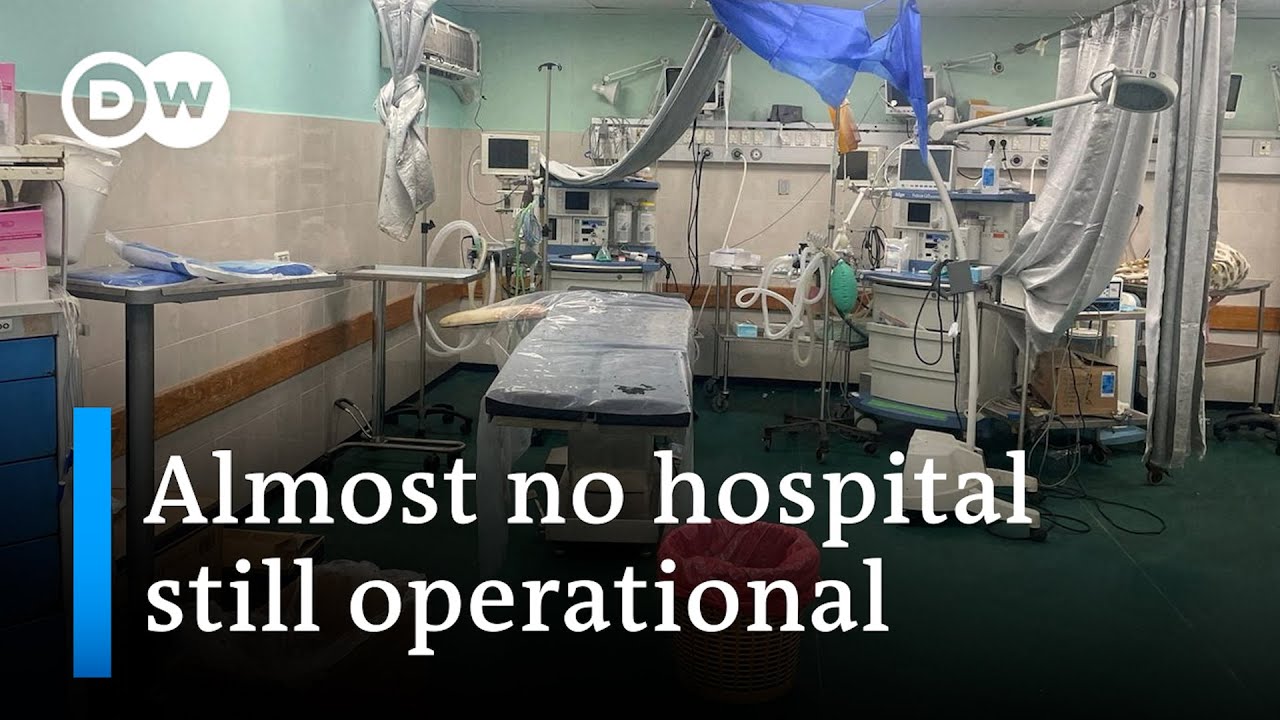 What is left of the healthcare infrastructure in Gaza? | DW News - The ...