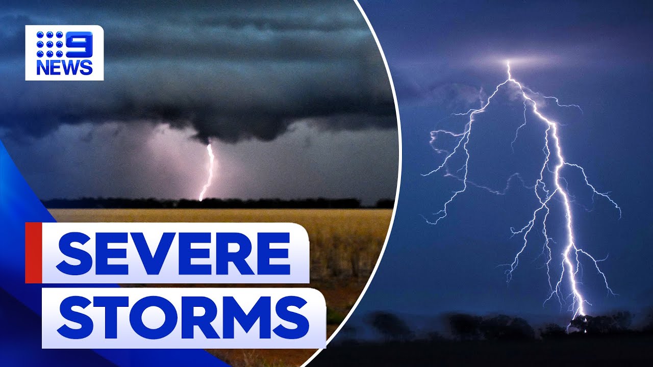 States brace for more rain as huge storm band moves south-east | 9 News ...