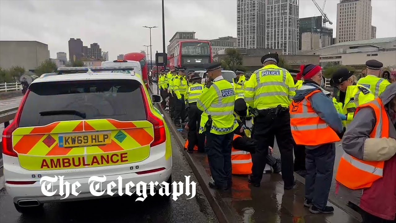 Just Stop Oil block paramedic rushing to 'life-and-death' emergency ...