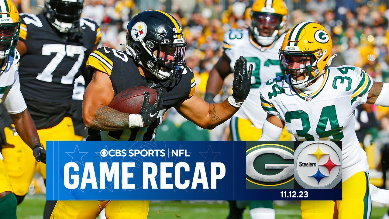 Steelers OUTLAST Packers, IMPROVE to 6-0 in 1-score games this season ...