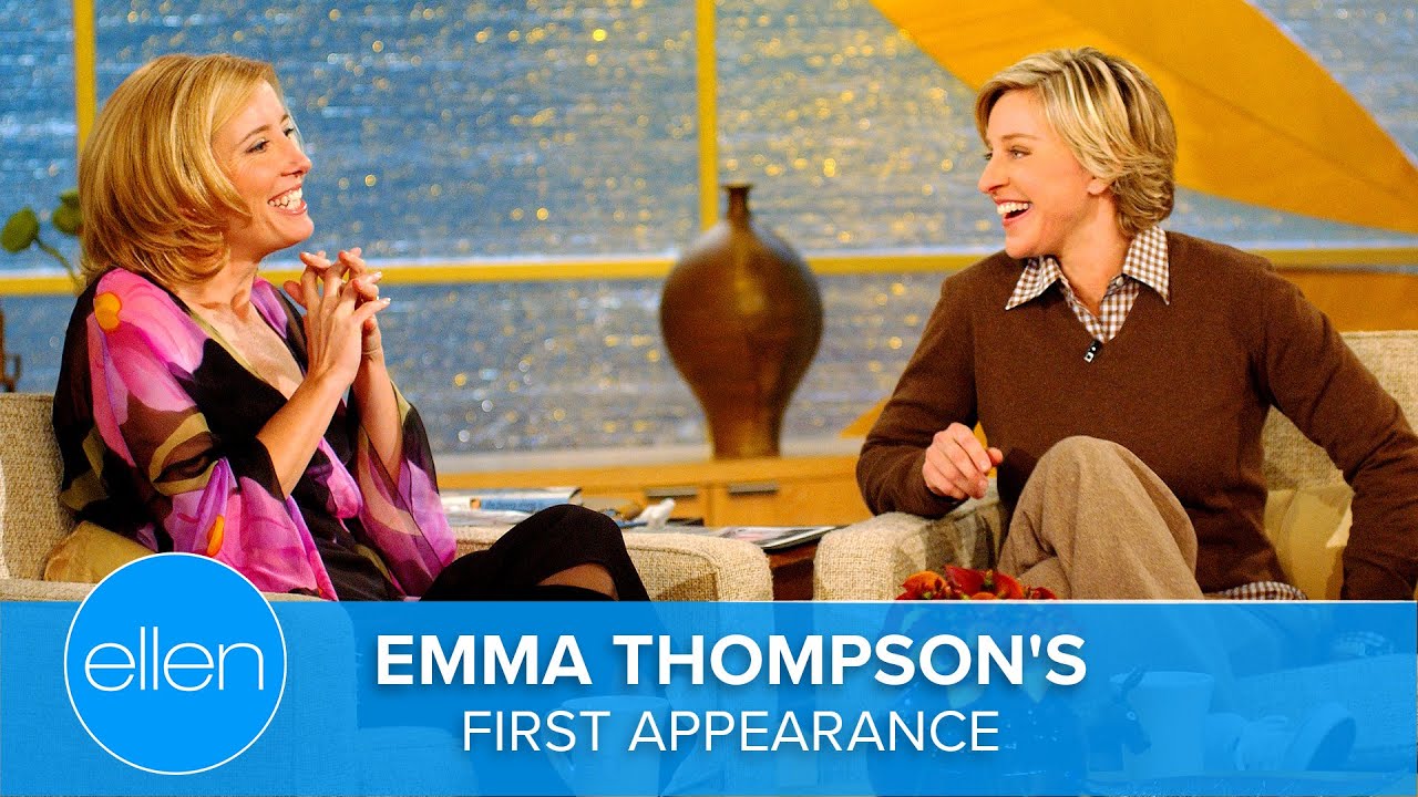 Emma Thompson's First Appearance on Ellen - The Global Herald