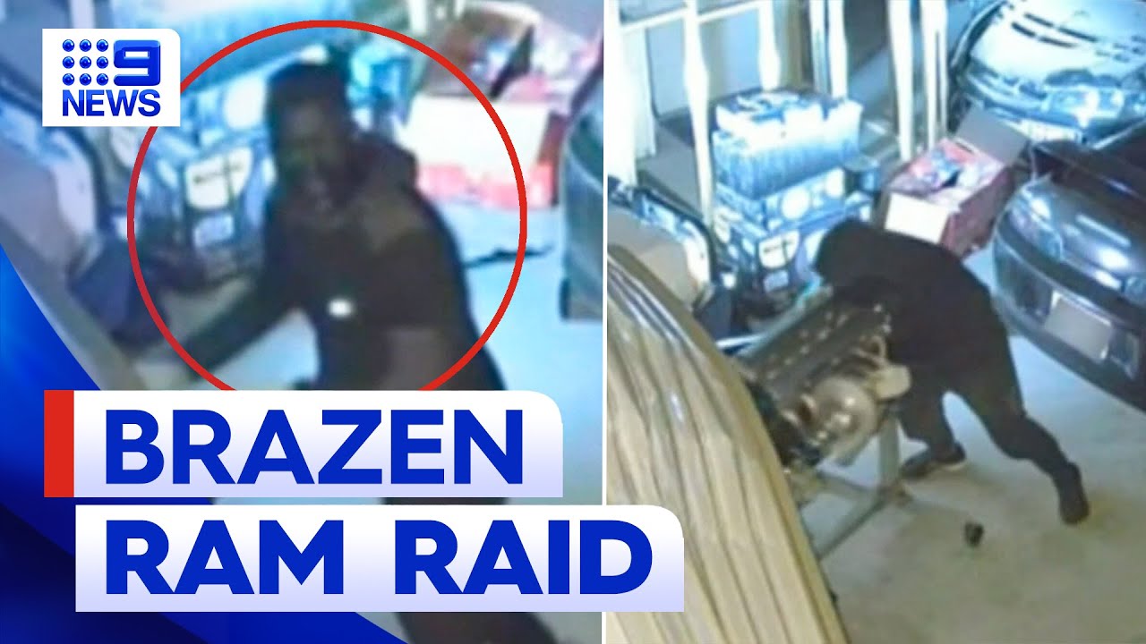$160k worth of engines stolen in daring Melbourne ram-raid | 9 News ...