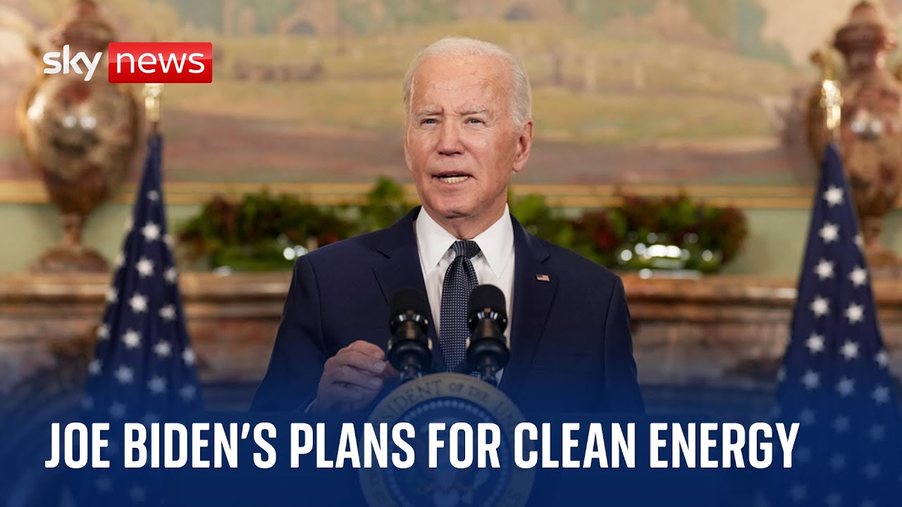 Watch live: President Biden shares his plans for investment in clean ...