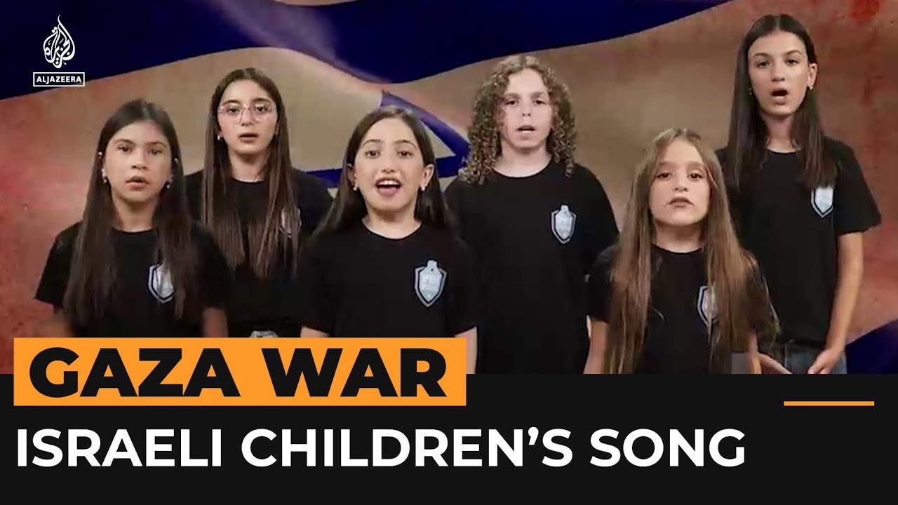 Israeli state TV video shows children singing about Gaza | Al Jazeera ...
