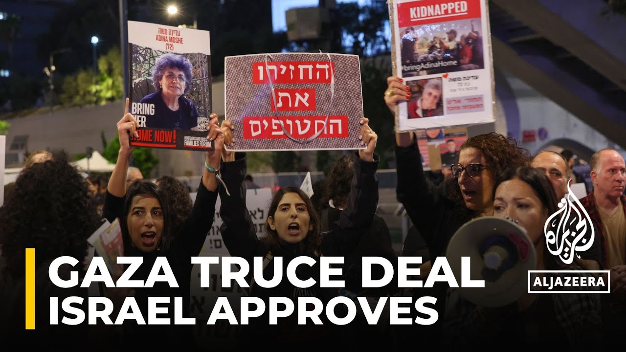 Israeli government has approved a deal for the release of some captives ...