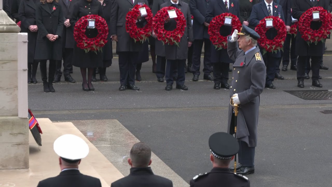 King leads nation in Service of Remembrance - The Global Herald