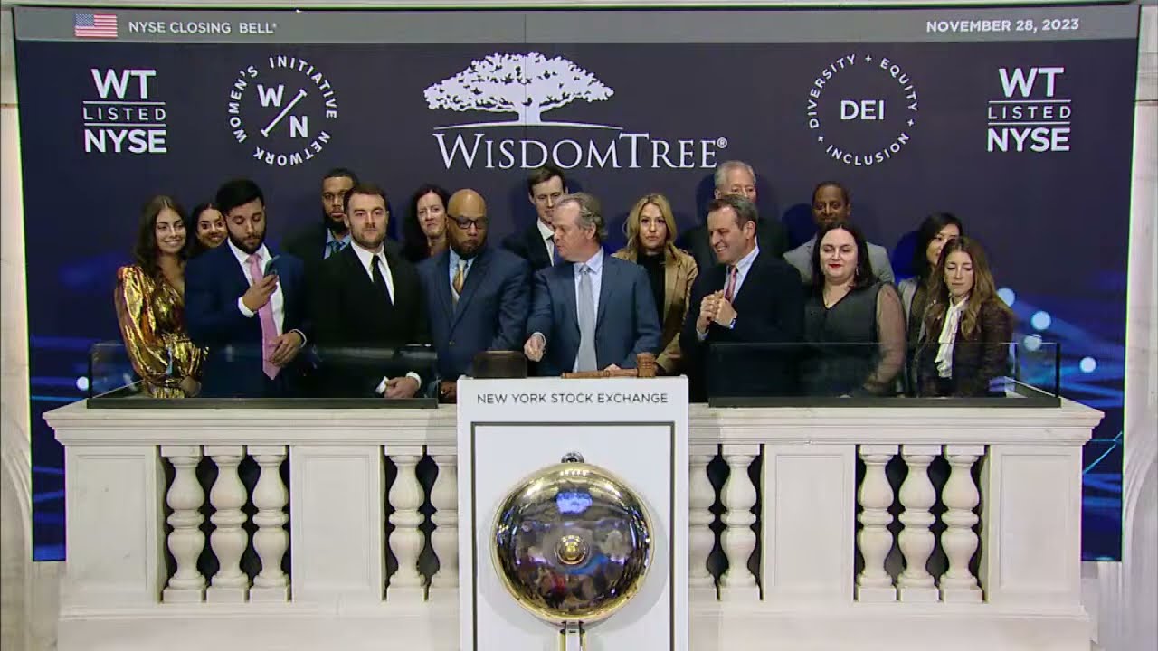 WisdomTree (NYSE: WT) Rings The Closing Bell® - The Global Herald