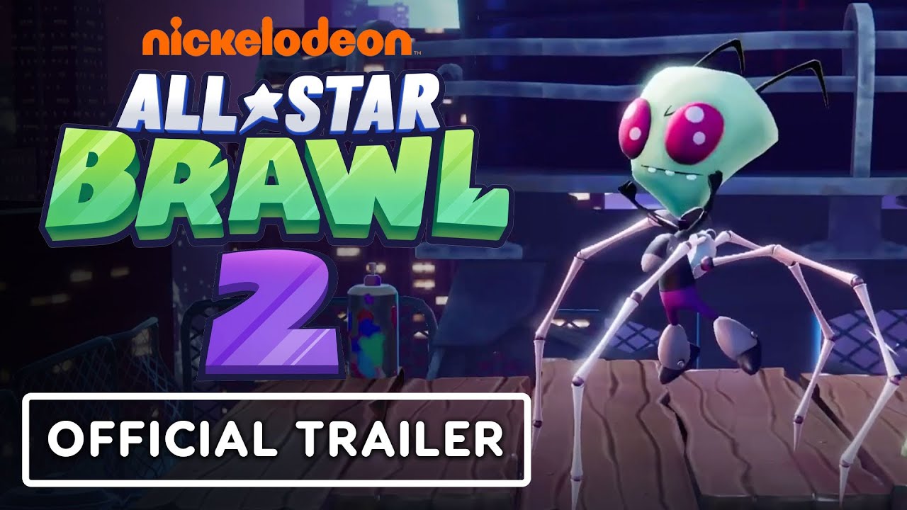 Nickelodeon All-Star Brawl 2 - Official Invader Zim Gameplay Trailer ...