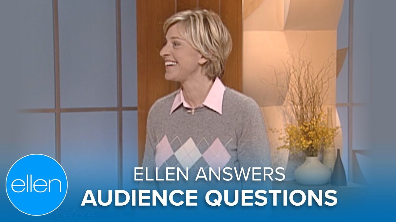 Ellen Answers her Audience's Questions - The Global Herald