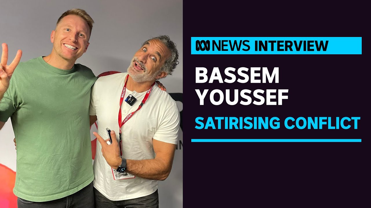Bassem Youssef on his approach to satirising conflict | ABC News - The ...