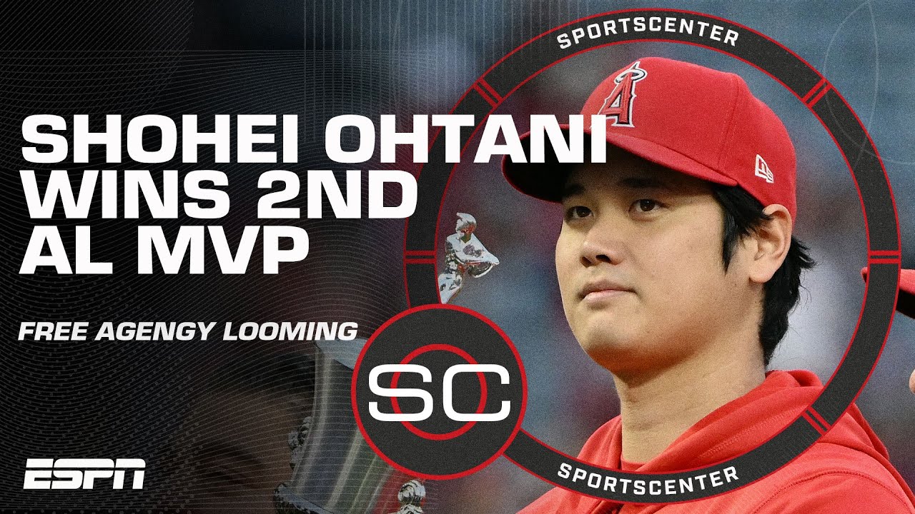 Shohei Ohtani named AL MVP ahead of free agency | SportsCenter - The ...
