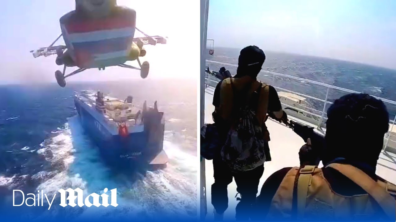 Houthi special forces hijack 'Galaxy Leader' ship and hold crew at ...