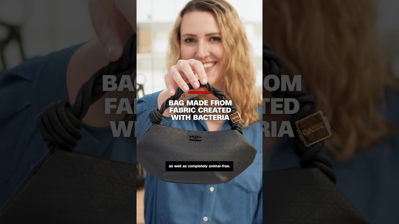 Bag made from fabric created with bacteria - The Global Herald