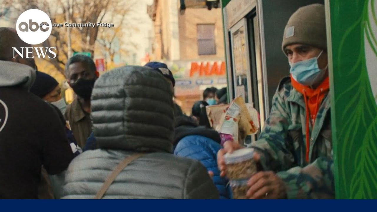 One Love Community Fridge tries to combat food insecurity in New York ...