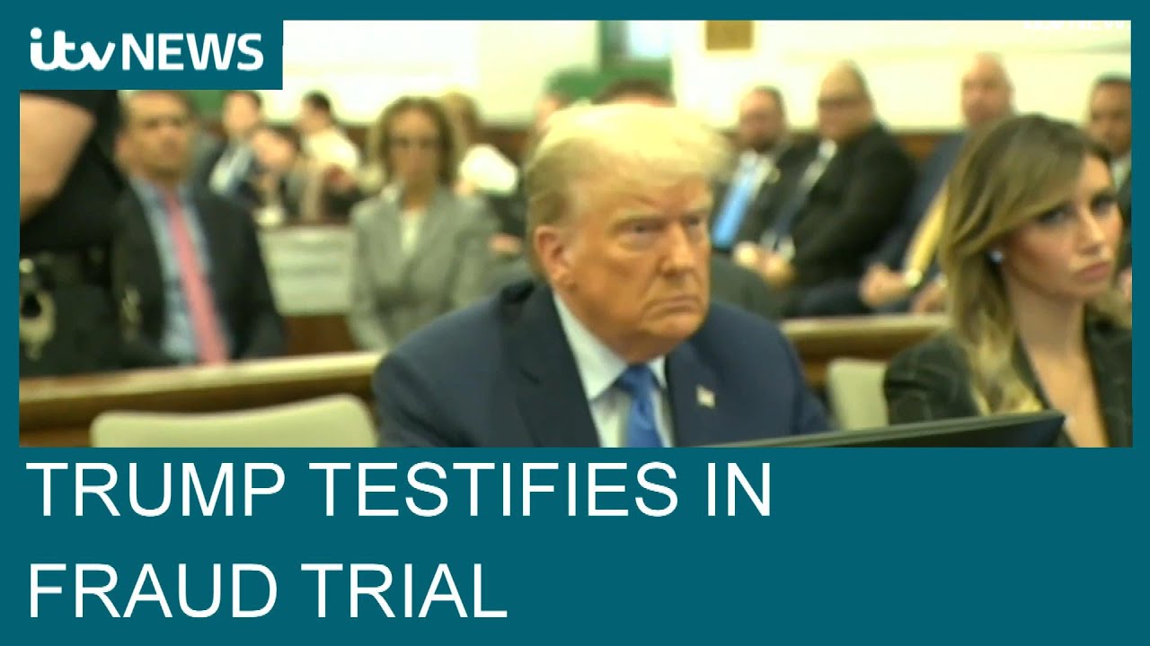 Donald Trump rages at 'political witch trial' in New York civil fraud ...