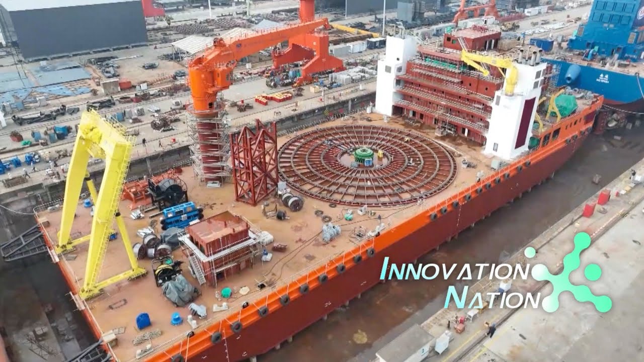 China's largest cable-laying vessel starts sea trials - The Global Herald