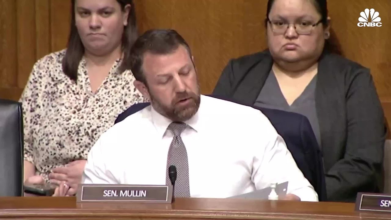 'Stand your butt up': GOP Sen. Mullin challenges Teamsters boss to ...