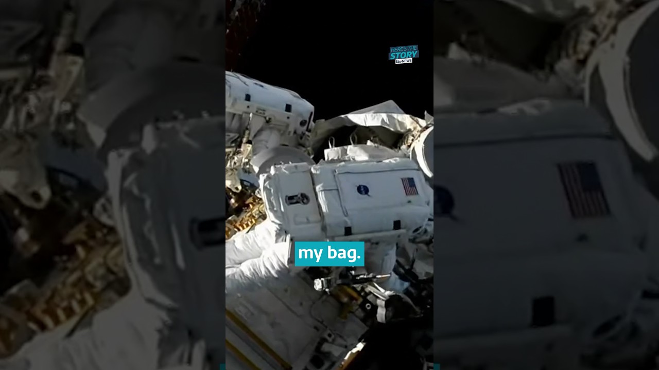 How to catch a glimpse of a lost tool bag in space #itvnews #news #nasa ...