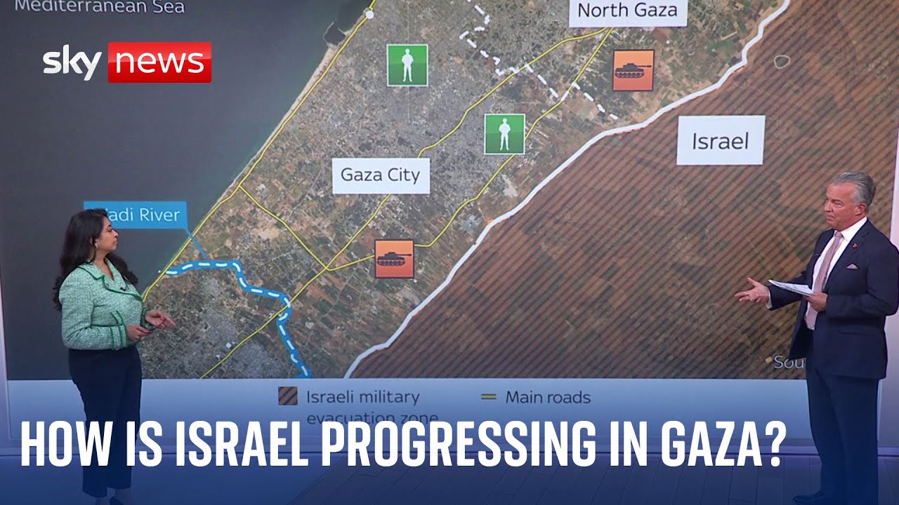 Israel-Gaza war: How is Israel's ground offensive progressing? - The ...