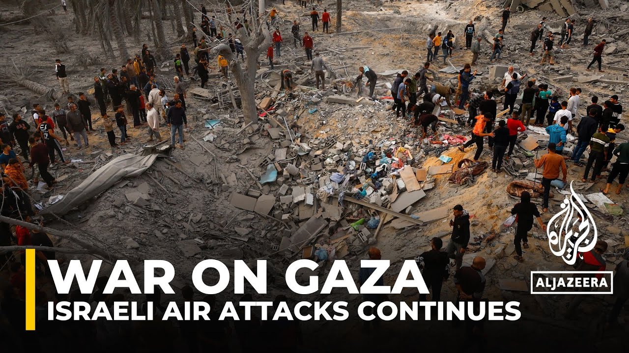 Israel continues its deadly air attacks across the Gaza strip - The ...