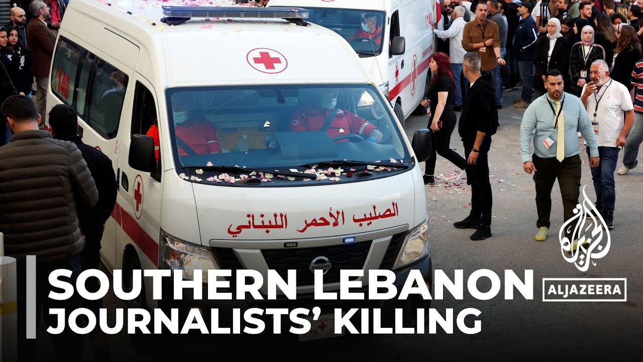 Three journalists killed in Israeli strikes in southern Lebanon. - The ...