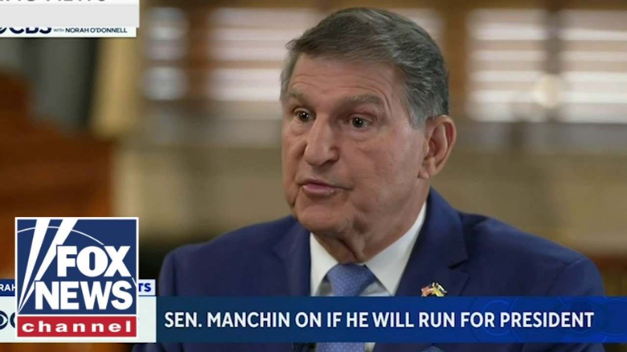 'POLITICALLY HOMELESS': Joe Manchin pressed on possible 2024 bid - The ...