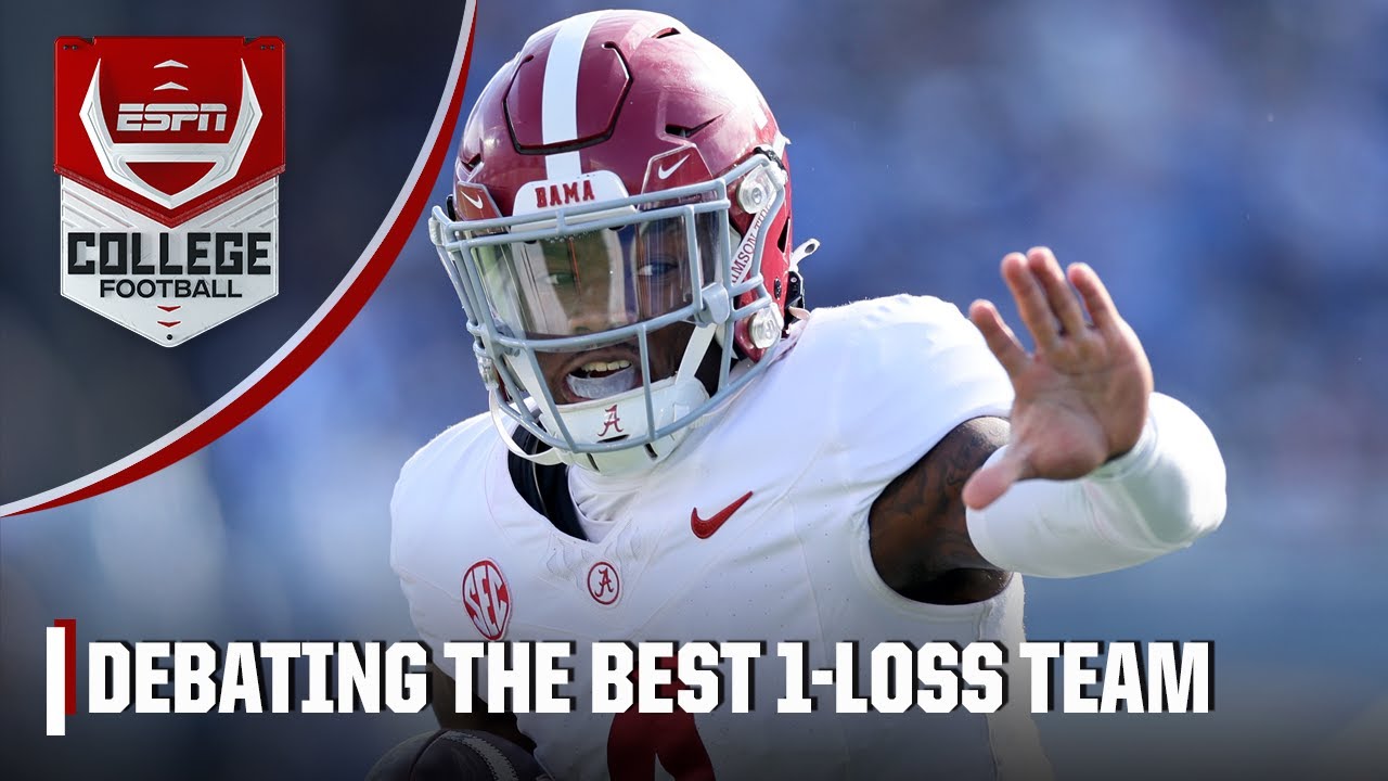 Who is the best 1-loss team: Alabama, Texas or Oregon? | ESPN College ...